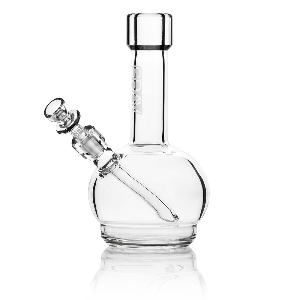 GRAV® Mini Round Base Water Pipe - The Green Lab
