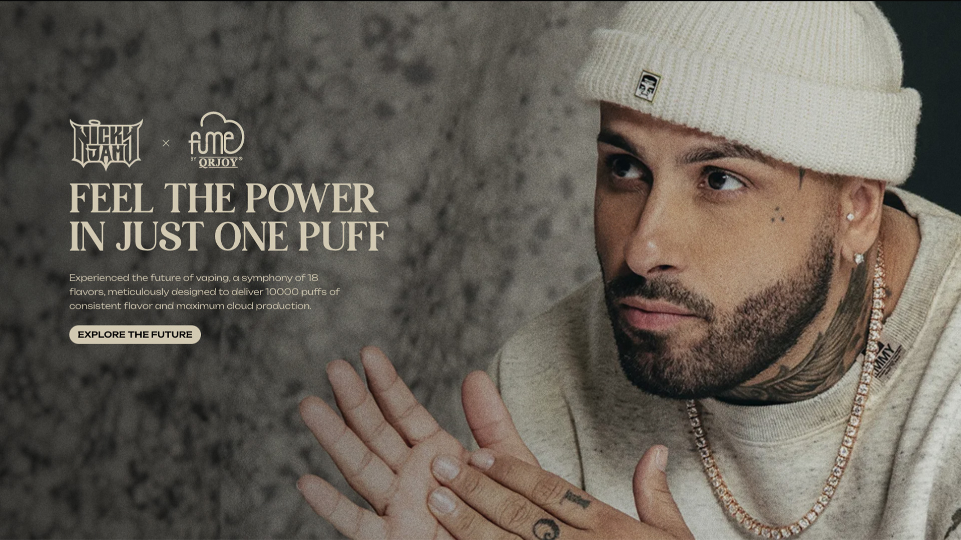 Fume® by QRJOY® Nicky Jam - Especial Edition - El Ganador - The Green Lab